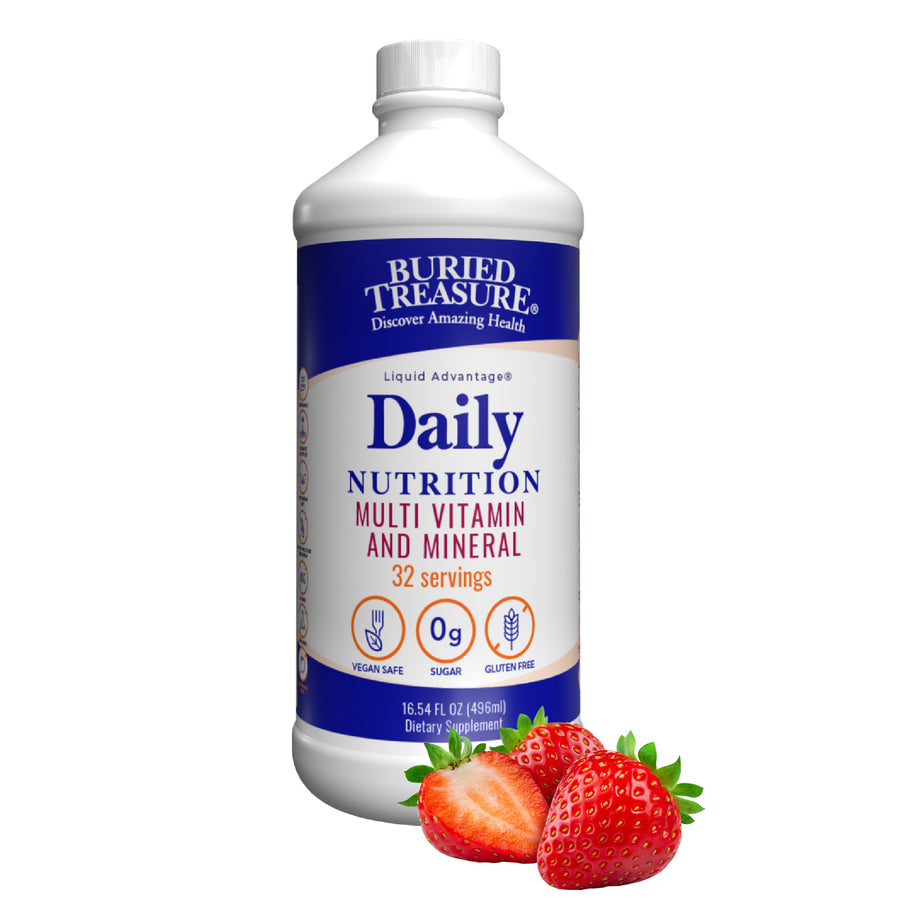 Daily Nutrition – Liquid Multivitamin and Mineral Supplement with Trac ...